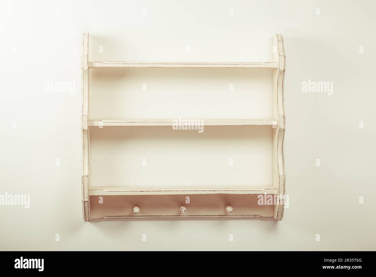 Empty kitchen shelf Stock Photo - Alamy