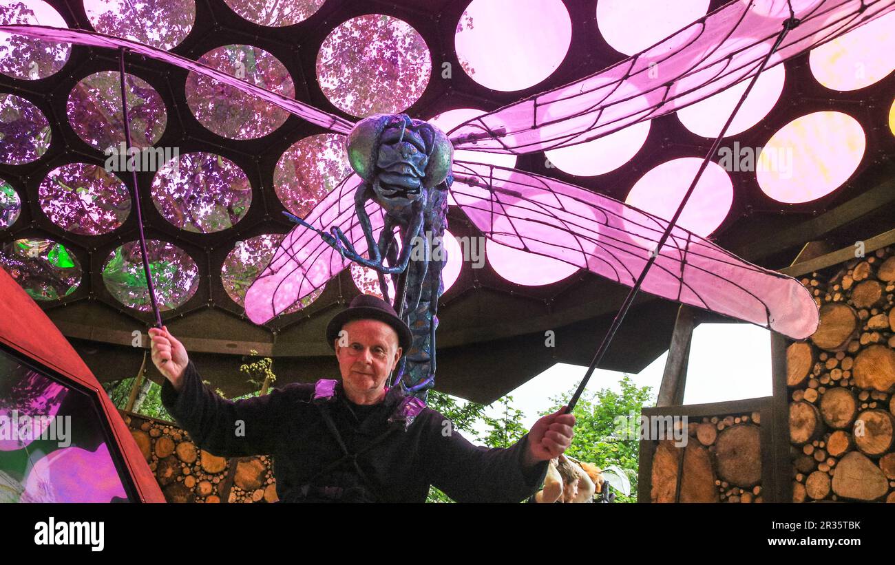 London, UK. 22nd May, 2023. Giant insects fly, creep, and crawl their ...