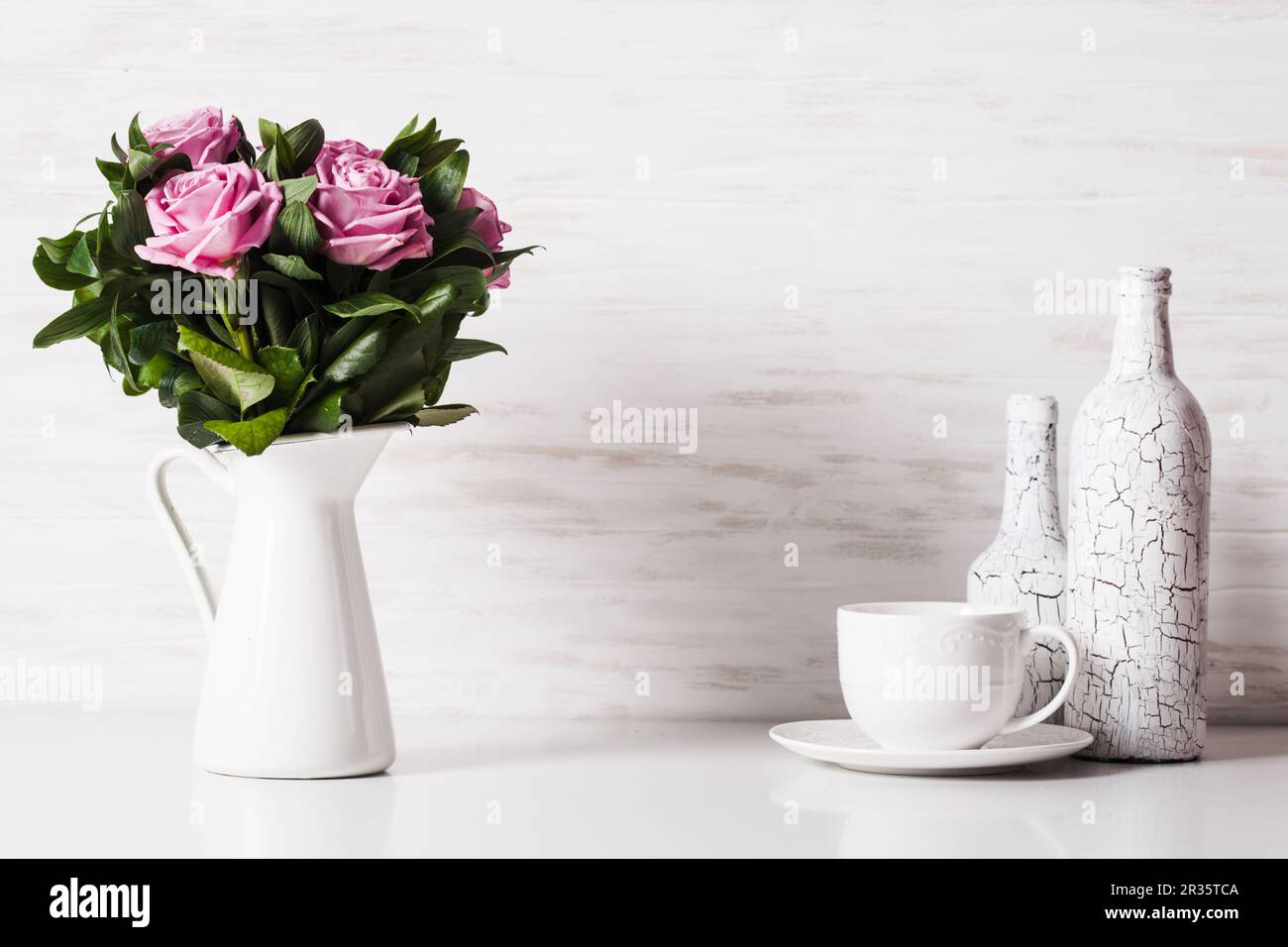 White still life Stock Photo - Alamy