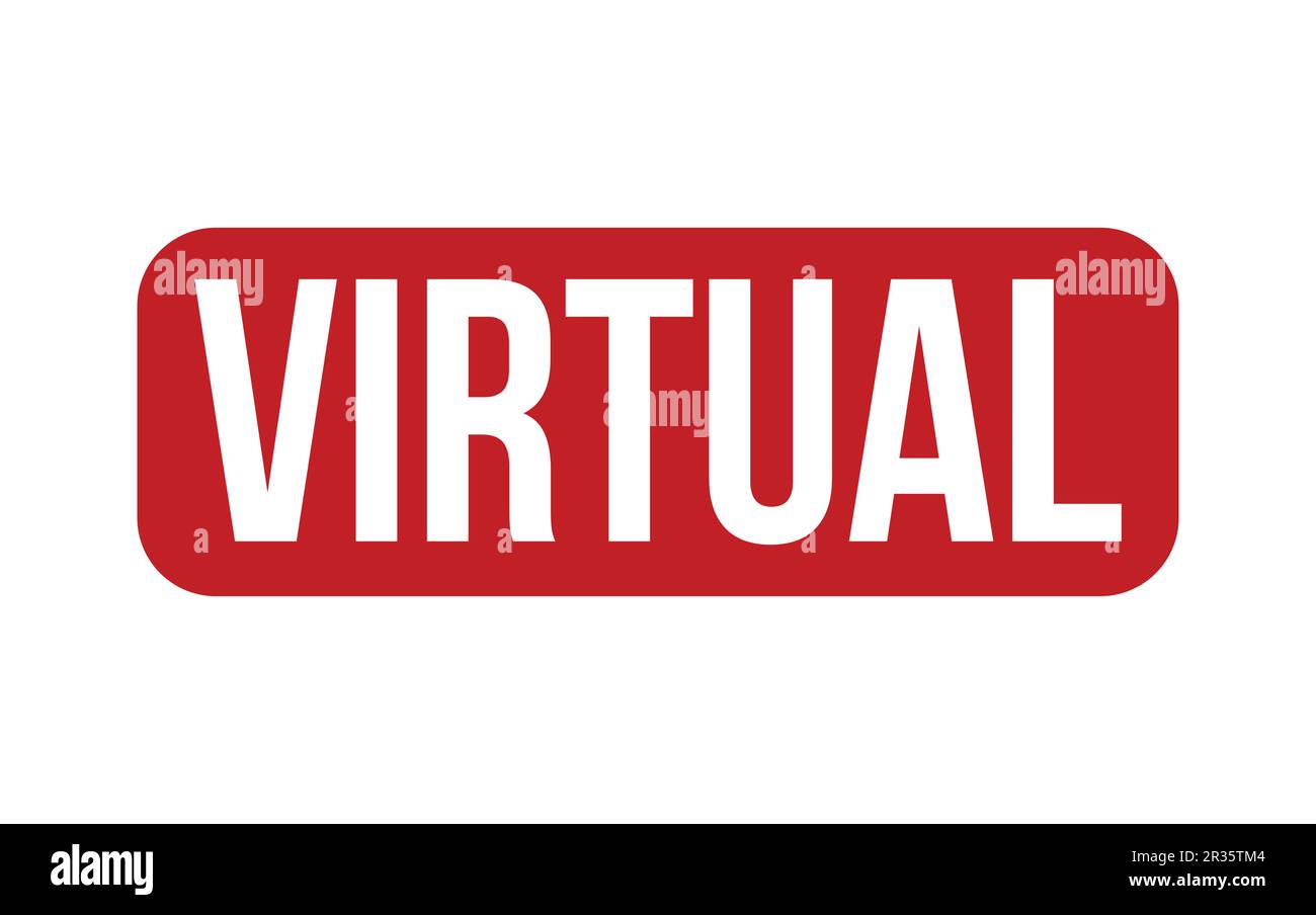 Virtual Rubber Stamp Seal Vector Stock Vector Image & Art - Alamy