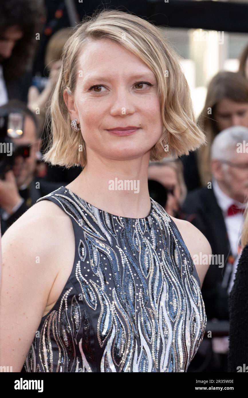 Cannes, France. 23rd May, 2023. Mia Wasikowska attends the Club Zero red carpet at the 76th ...