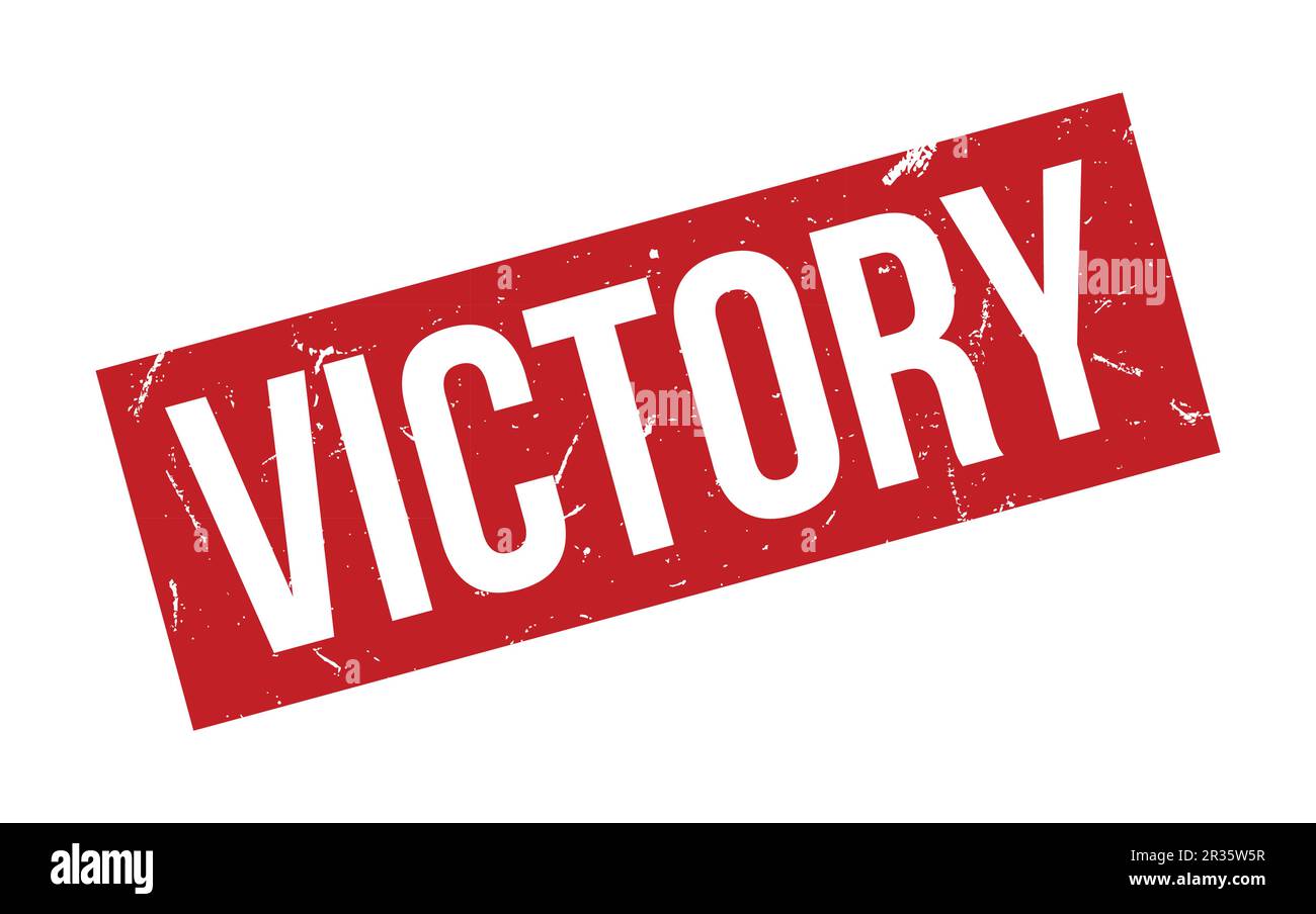 Victory stamp Stock Vector Images - Alamy