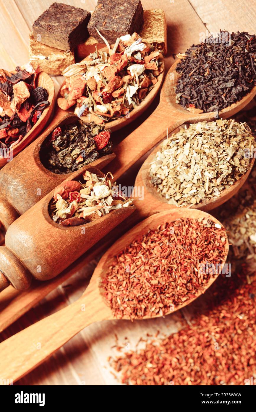 Various of tea Stock Photo - Alamy