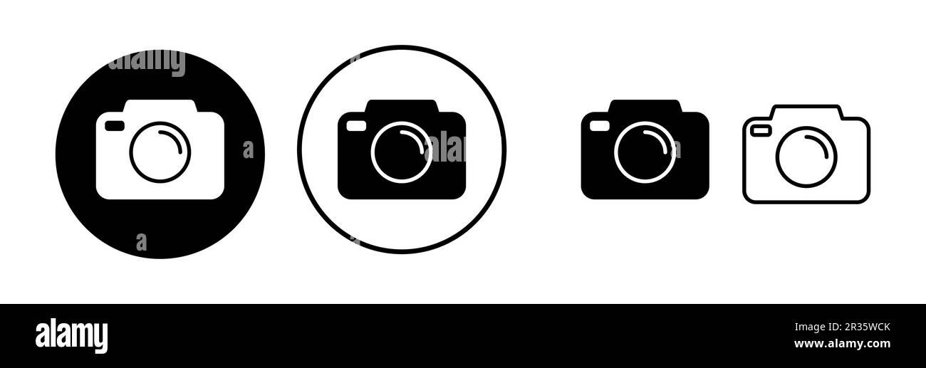 Camera Icon in trendy flat style isolated. Camera symbol web site ...