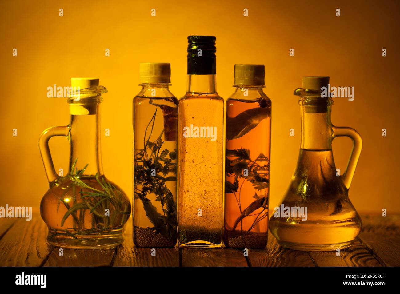Variety of oils hi-res stock photography and images - Alamy