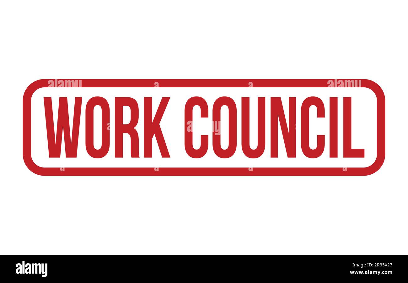 Red Work Council Rubber Stamp Seal Vector Stock Vector Image & Art - Alamy