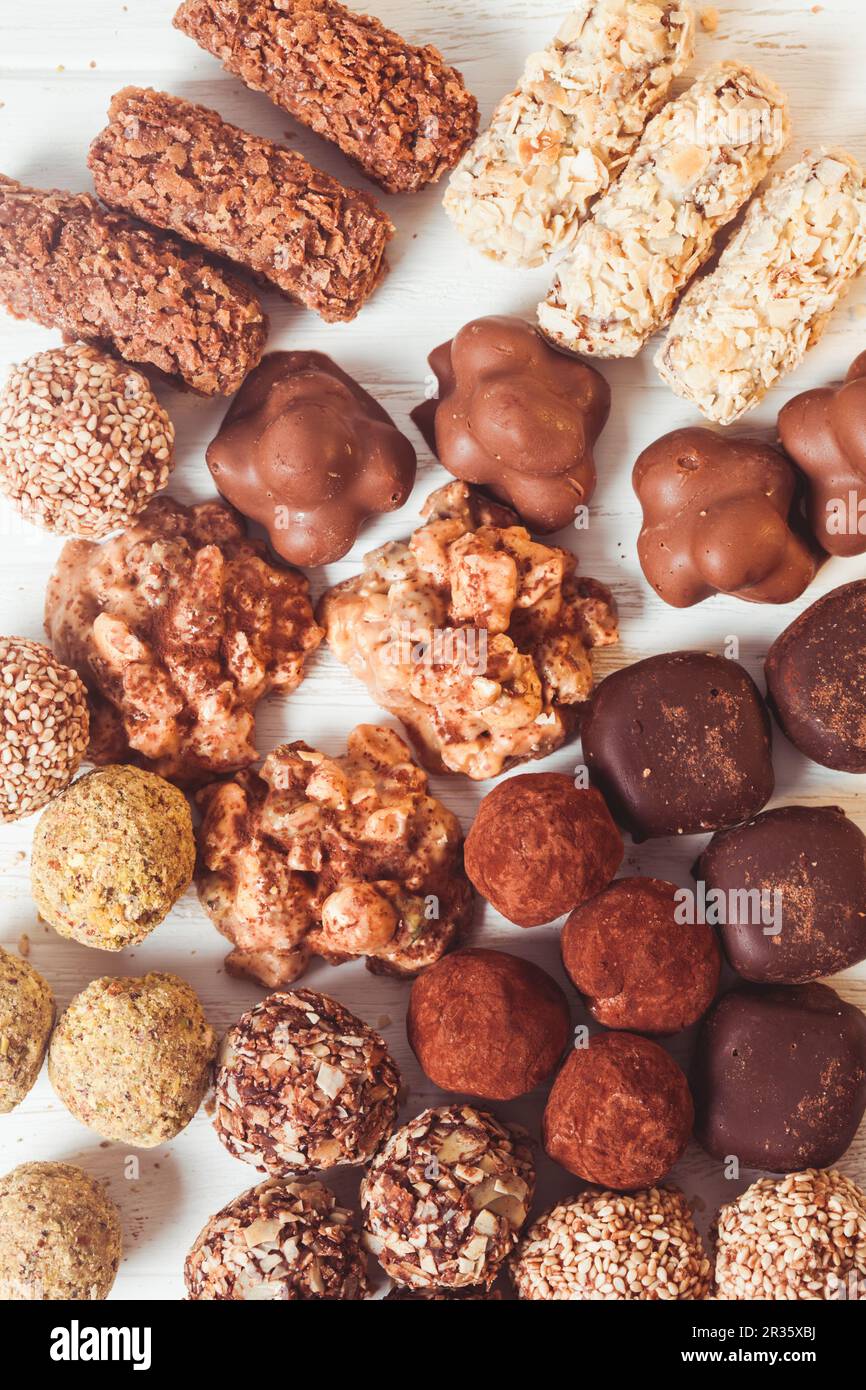 The Chocolate candies Stock Photo - Alamy