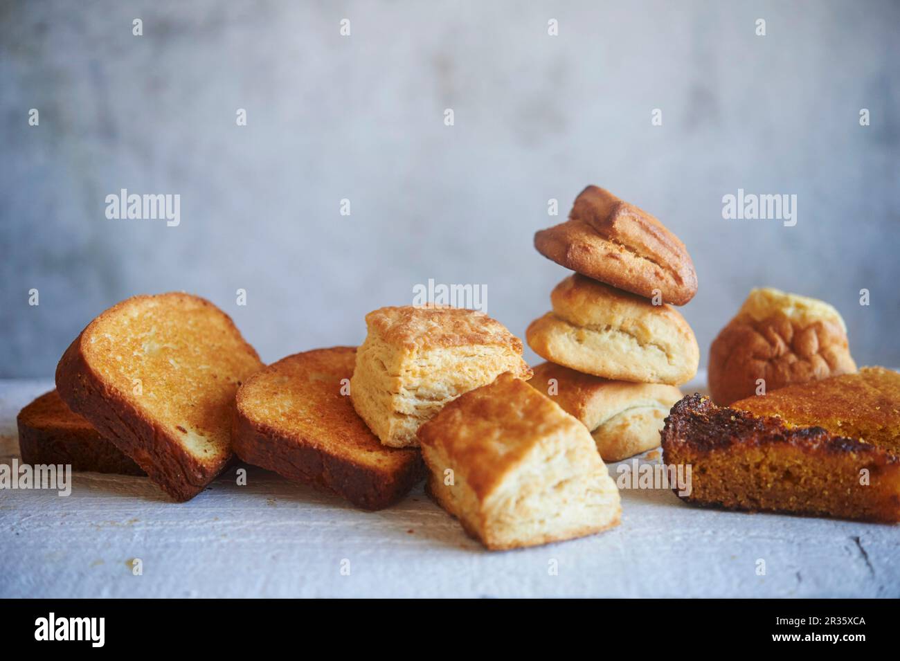 Selection of bread Stock Photo - Alamy