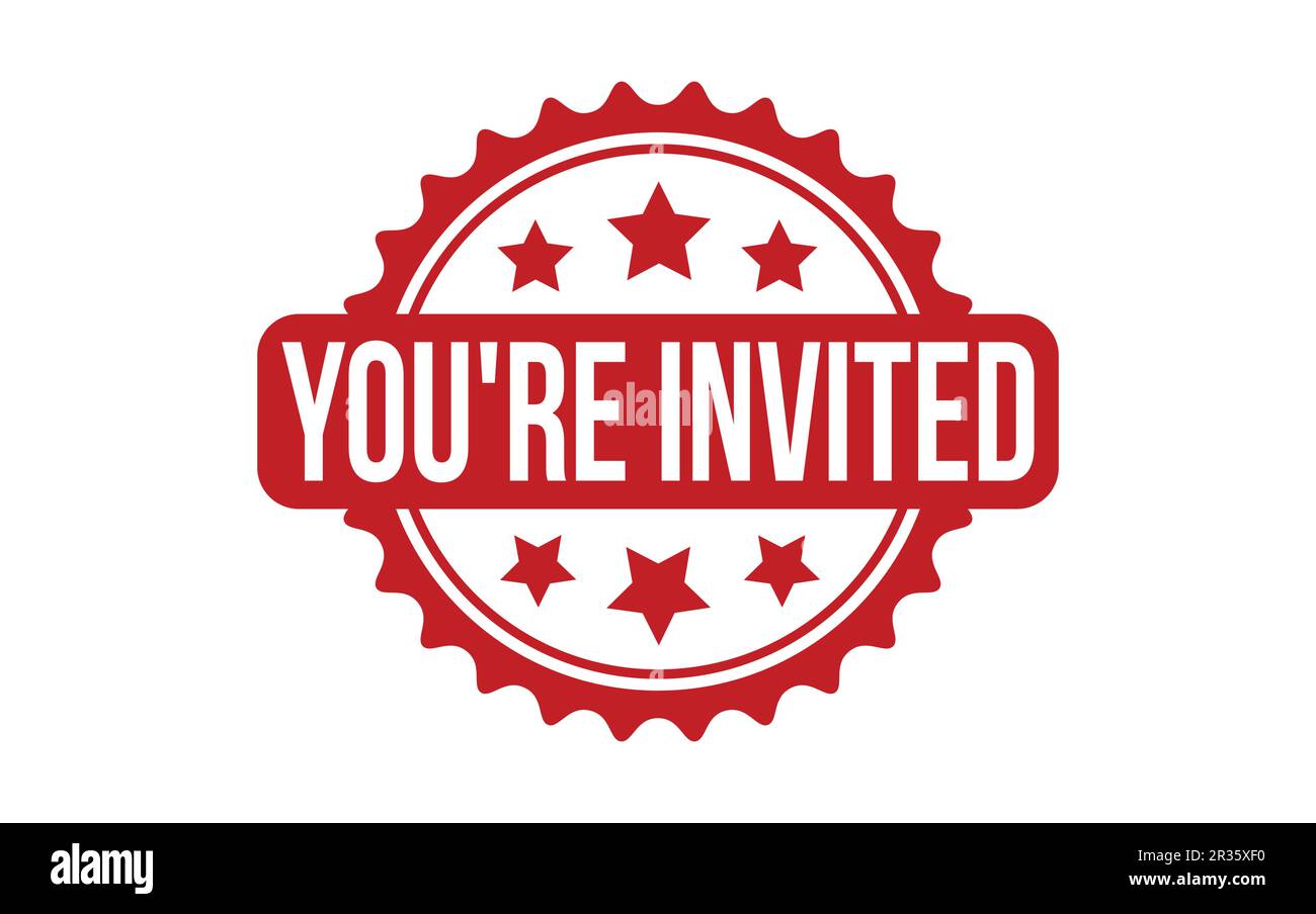 You're invited Cut Out Stock Images & Pictures - Alamy