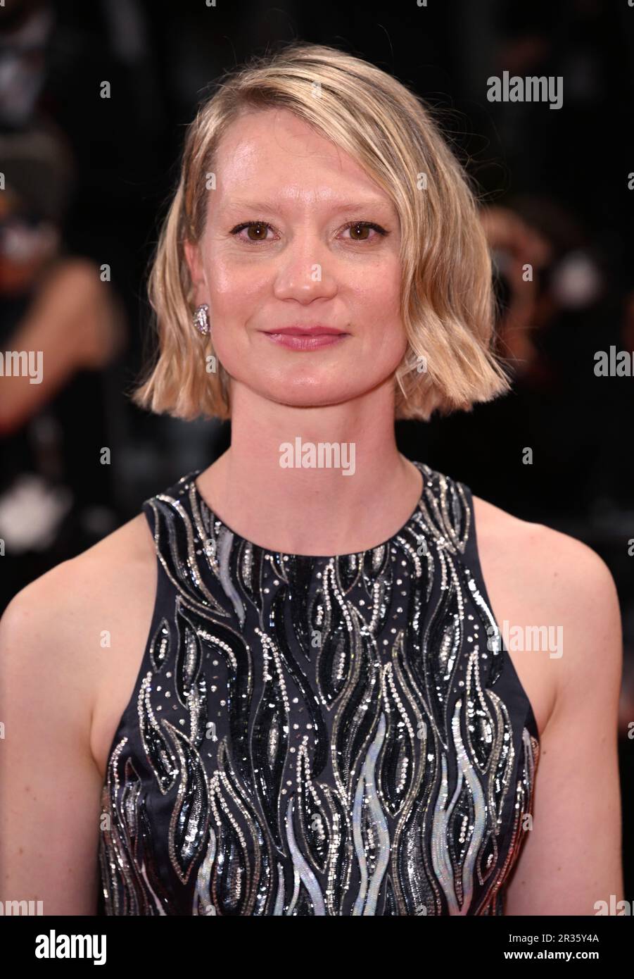 Cannes, France. 22nd May, 2023. Cannes, France. May 22nd, 2023 Mia Wasikowska arriving at the ...