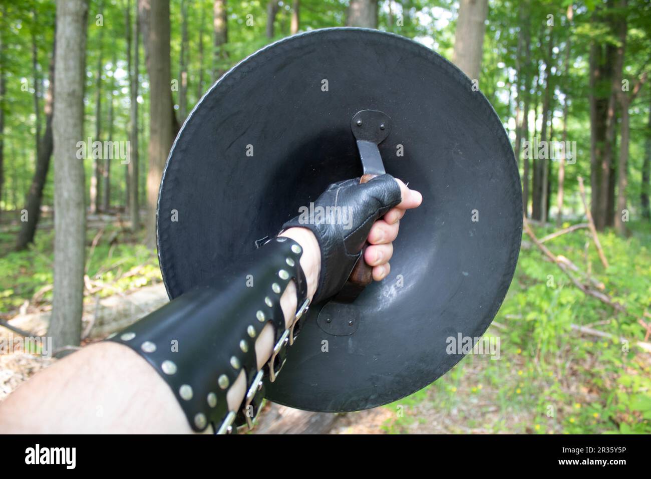 Shield buckler hi-res stock photography and images - Alamy