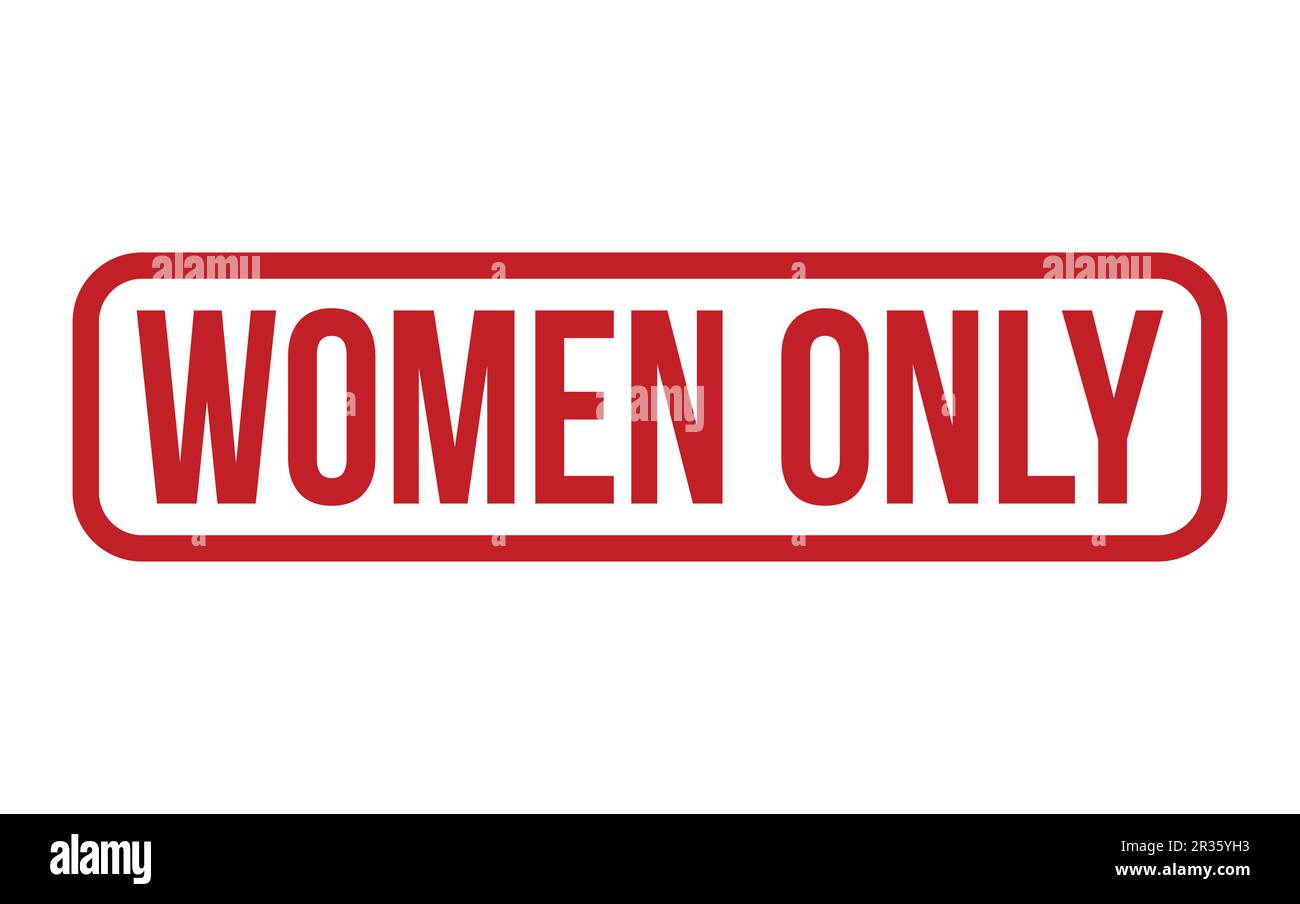 Women only sign Stock Vector Images - Alamy