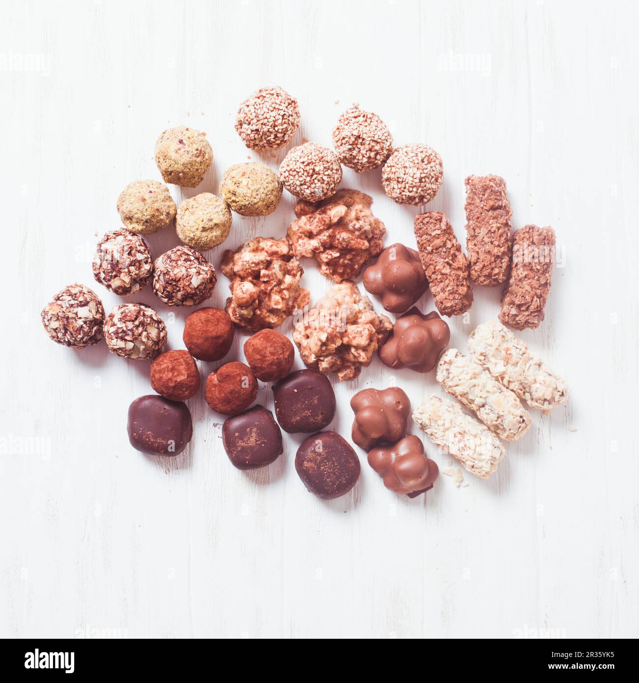 The Chocolate candies Stock Photo - Alamy