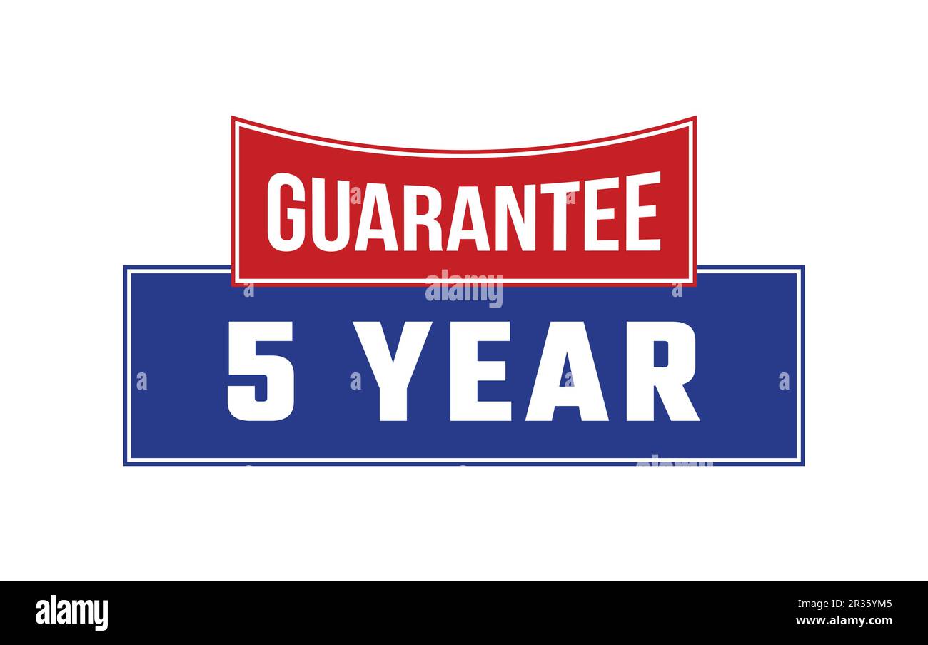 5 year guarantee hi-res stock photography and images - Alamy