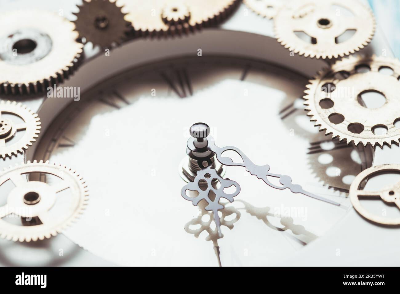 Old clock machinery hi-res stock photography and images - Alamy
