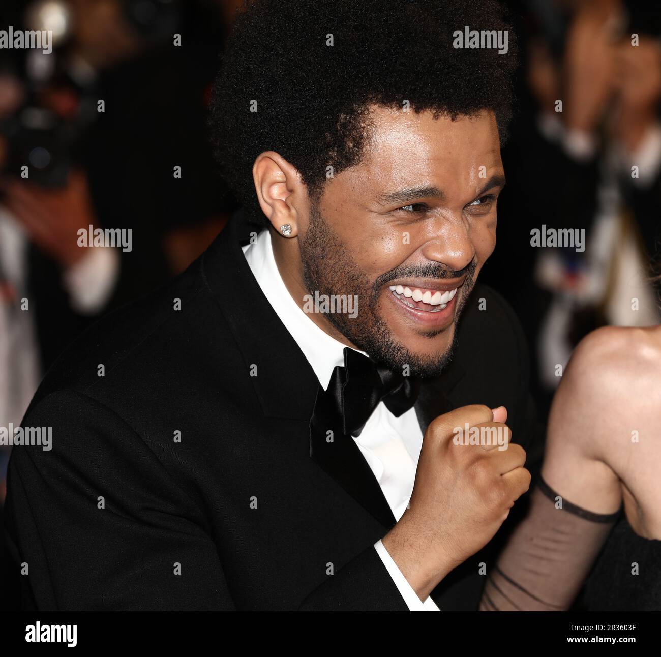 May 22, 2023, Cannes, Cote d'Azur, France: THE WEEKND bursts out ...