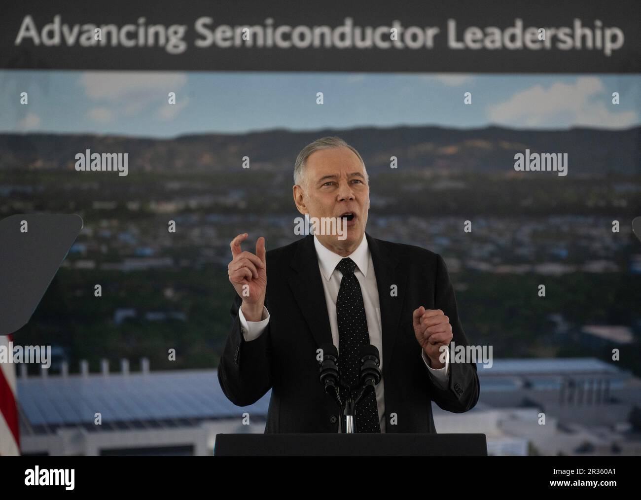 Sunnyvale, United States. 22nd May, 2023. Gary Dickerson, president and ...