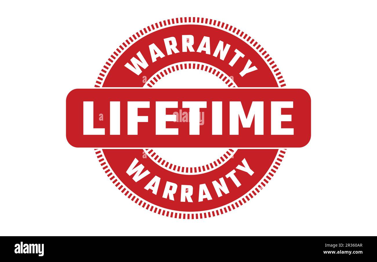 Lifetime Warranty Rubber Stamp Vector Stock Vector Image & Art - Alamy