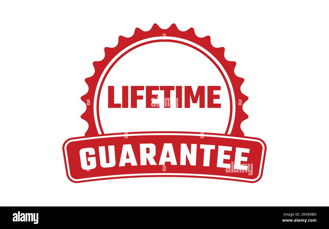 Lifetime Guarantee Rubber Stamp Vector Stock Vector Image & Art - Alamy