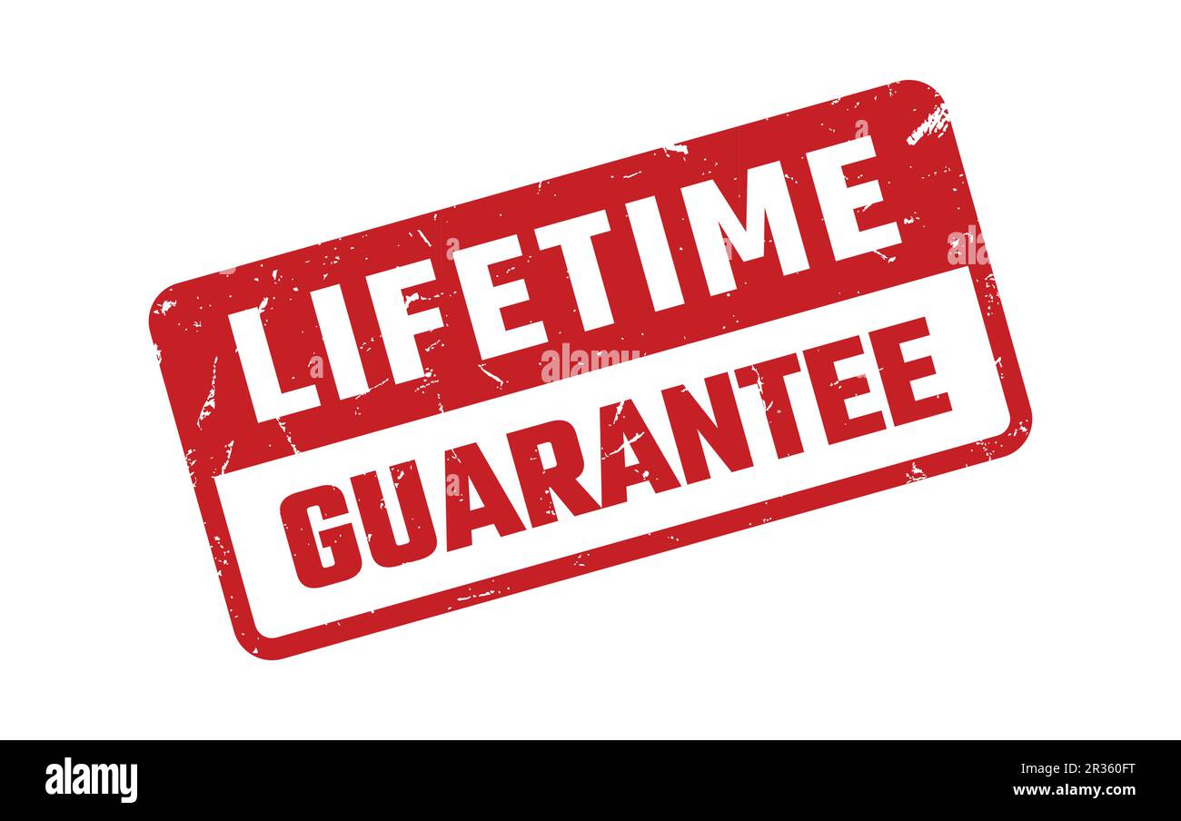 Lifetime Guarantee Rubber Stamp Vector Stock Vector Image & Art - Alamy