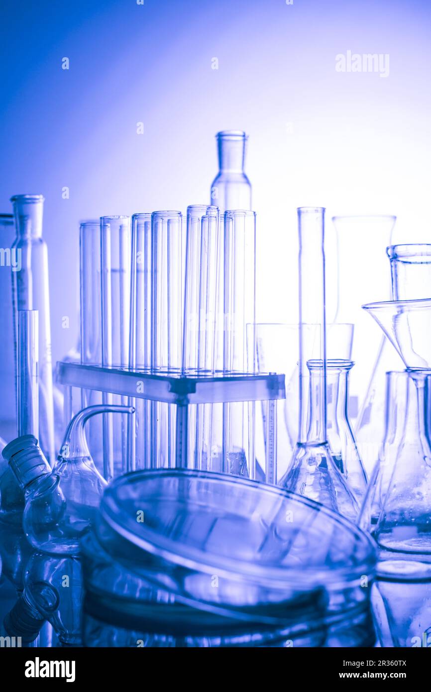 The Laboratory glass Stock Photo - Alamy