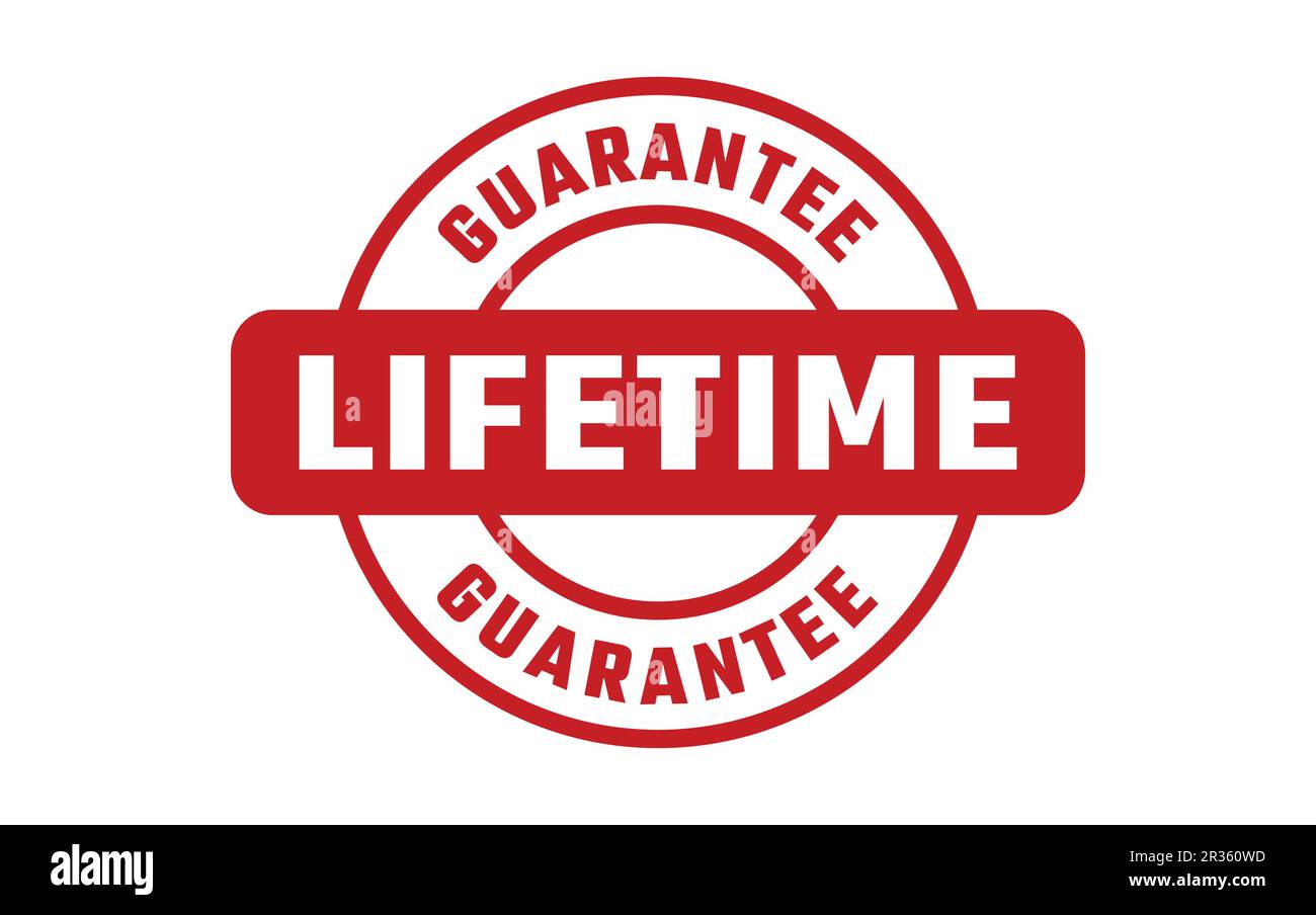 Lifetime Guarantee Rubber Stamp Vector Stock Vector Image & Art - Alamy