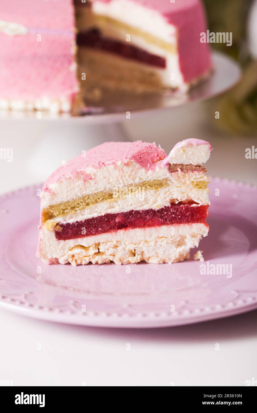 Delicious french cake Stock Photo - Alamy