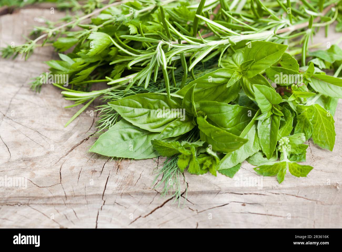 Cooking garden herbs hi-res stock photography and images - Alamy
