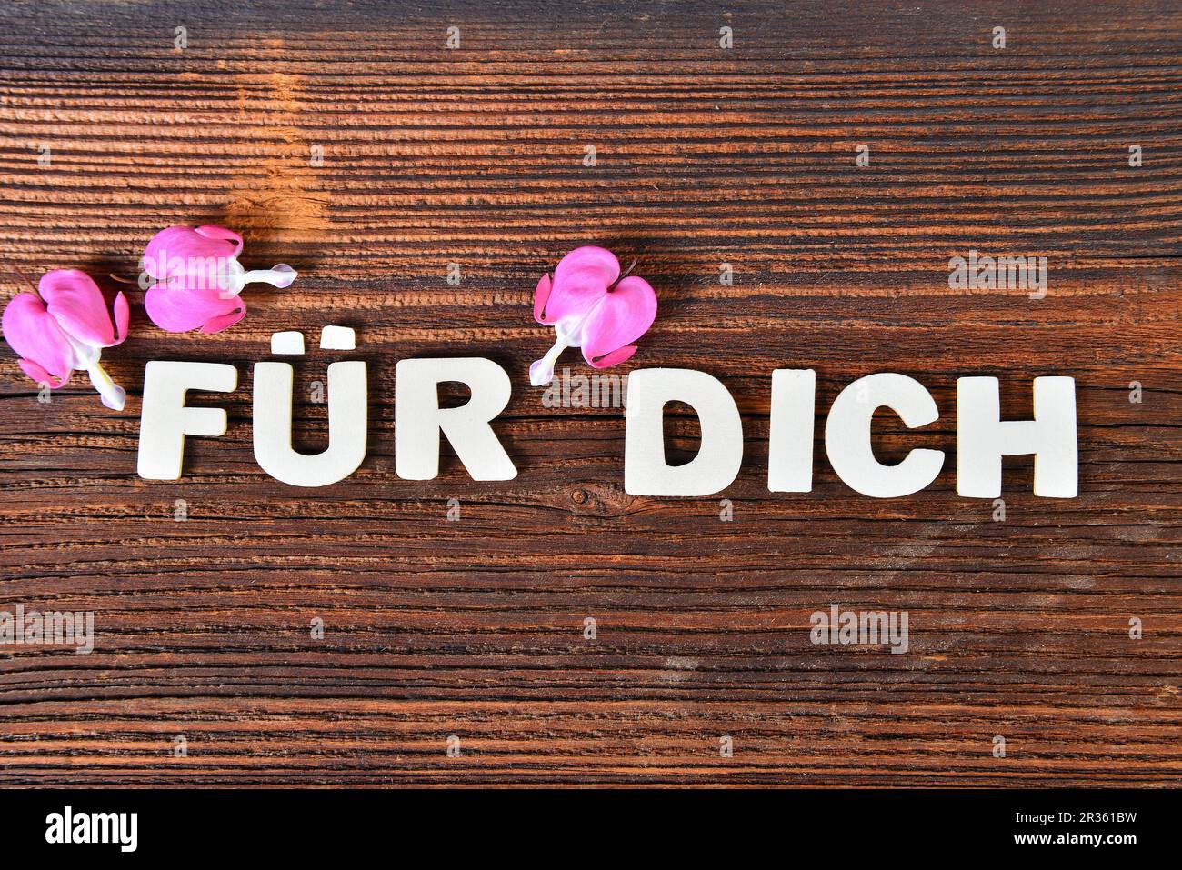 For you text wood letters Stock Photo - Alamy