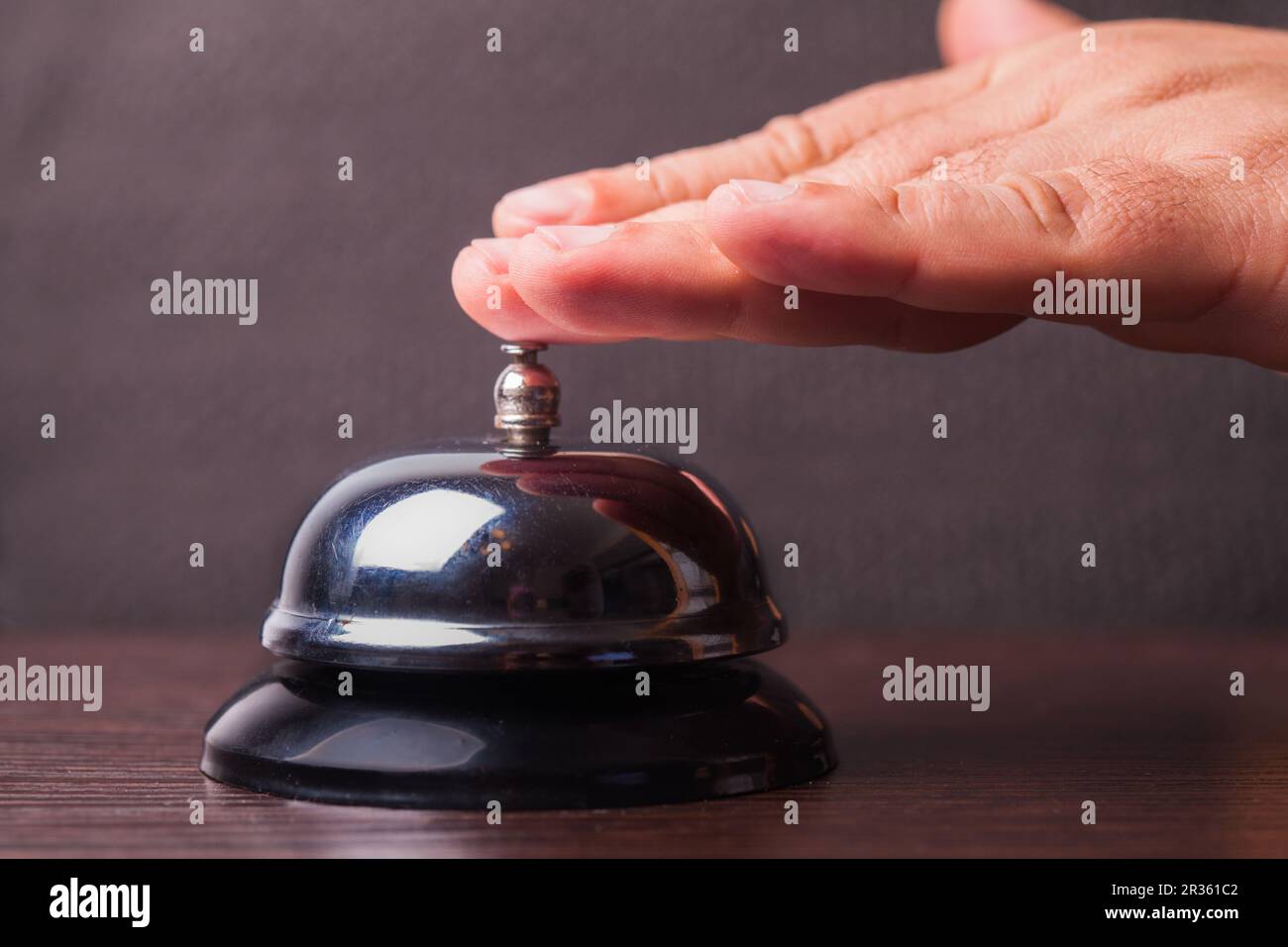 Service bell ring Stock Photo - Alamy