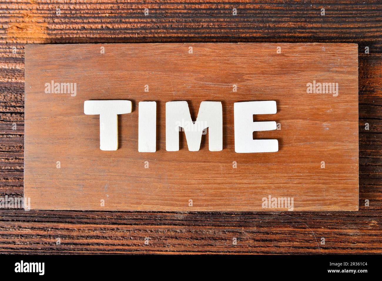Time text hi-res stock photography and images - Alamy