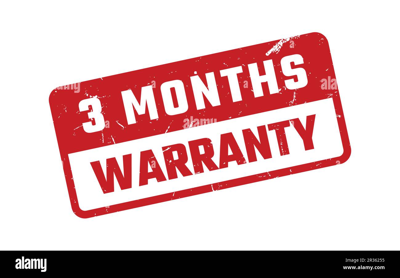 3 months warranty Stock Vector Images - Alamy