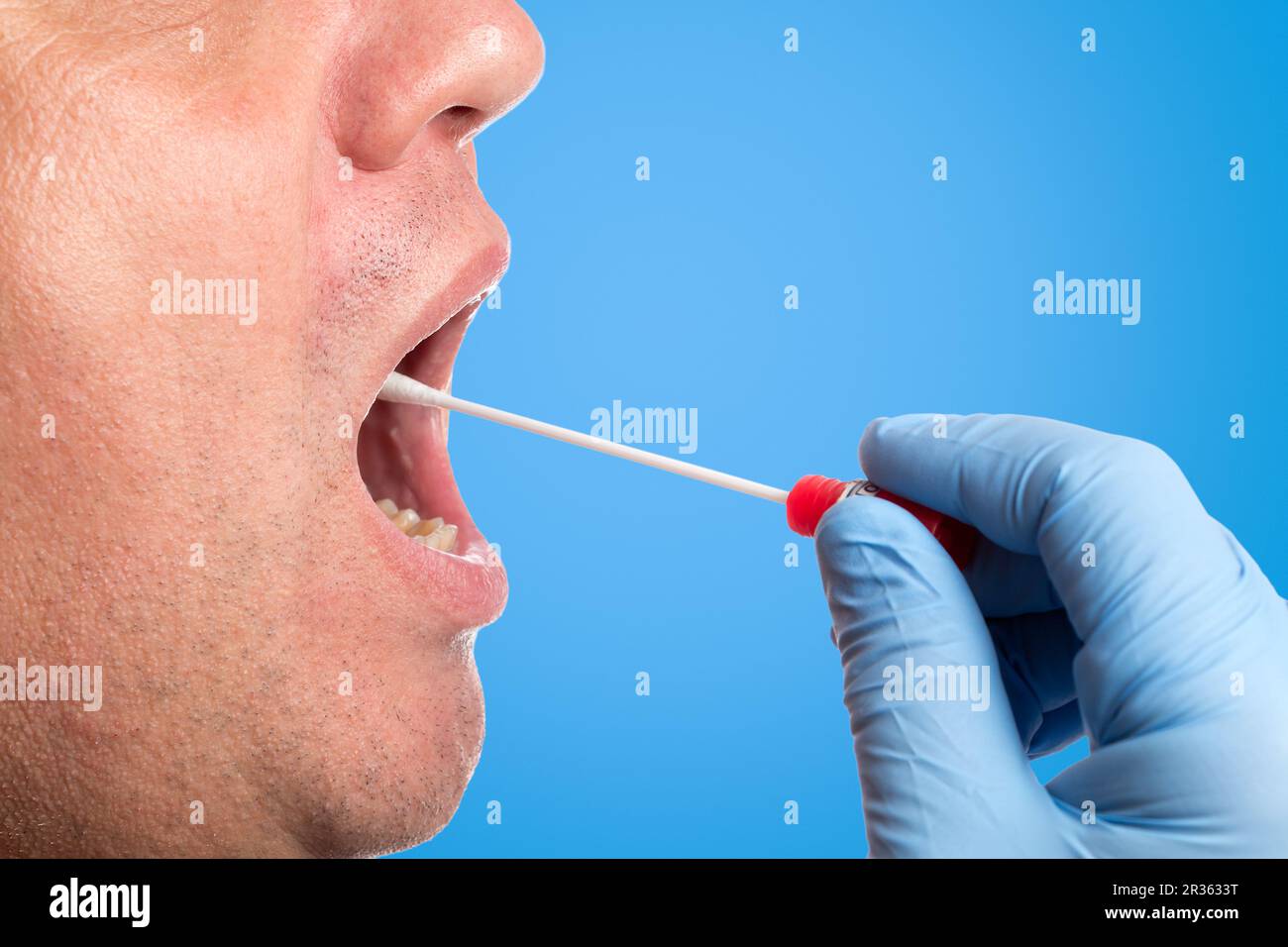 DNA test, wipe test Stock Photo - Alamy