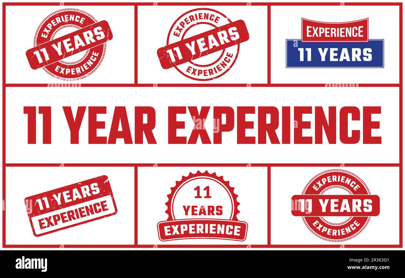 11 years logo Stock Vector Images - Alamy
