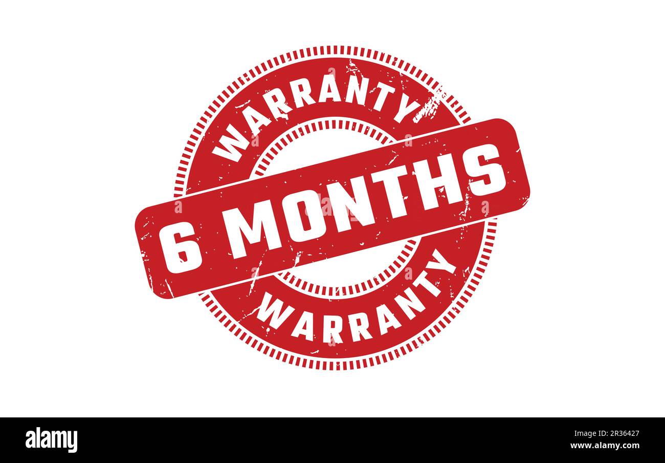 6 months warranty Stock Vector Images - Alamy