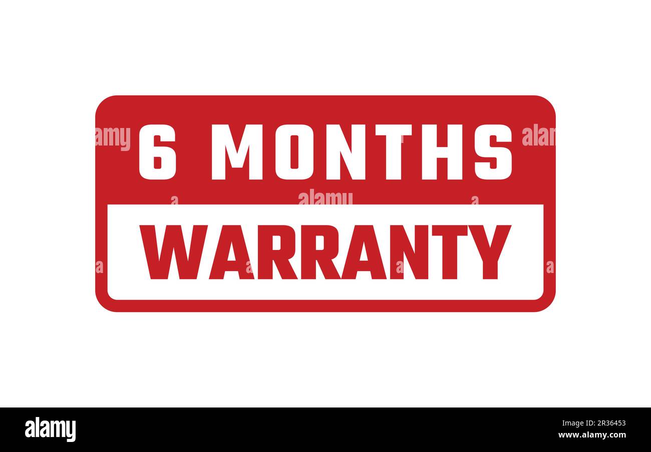 6 months warranty Stock Vector Images - Alamy