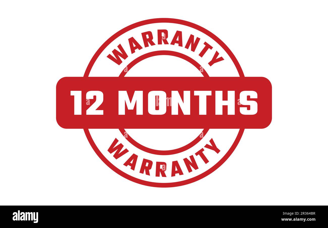 12 year warranty Stock Vector Images - Alamy