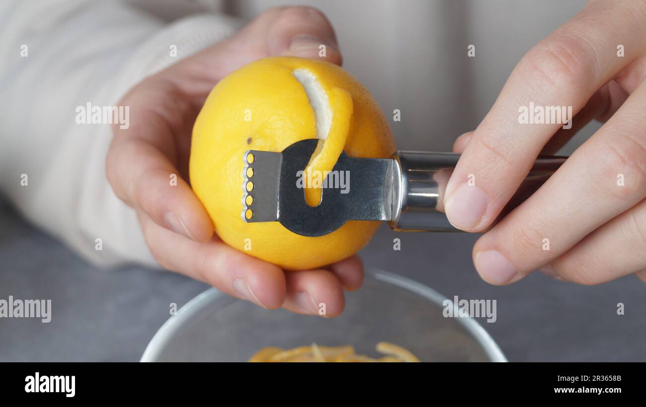 Zester citron hi-res stock photography and images - Alamy