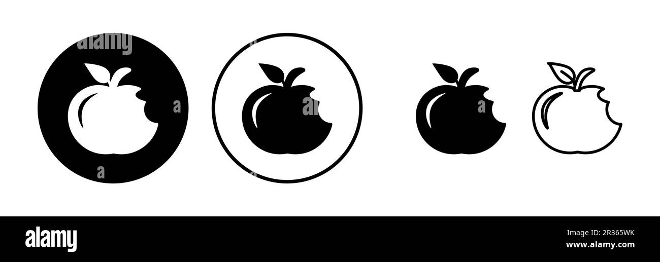 Apple icon vector. apple symbol Stock Vector Image & Art - Alamy