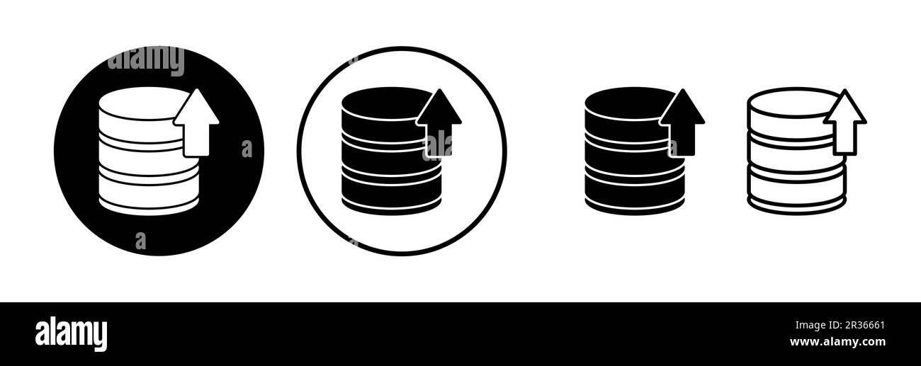 Database Icon Vector Server Icon Storage Stock Vector Image And Art Alamy