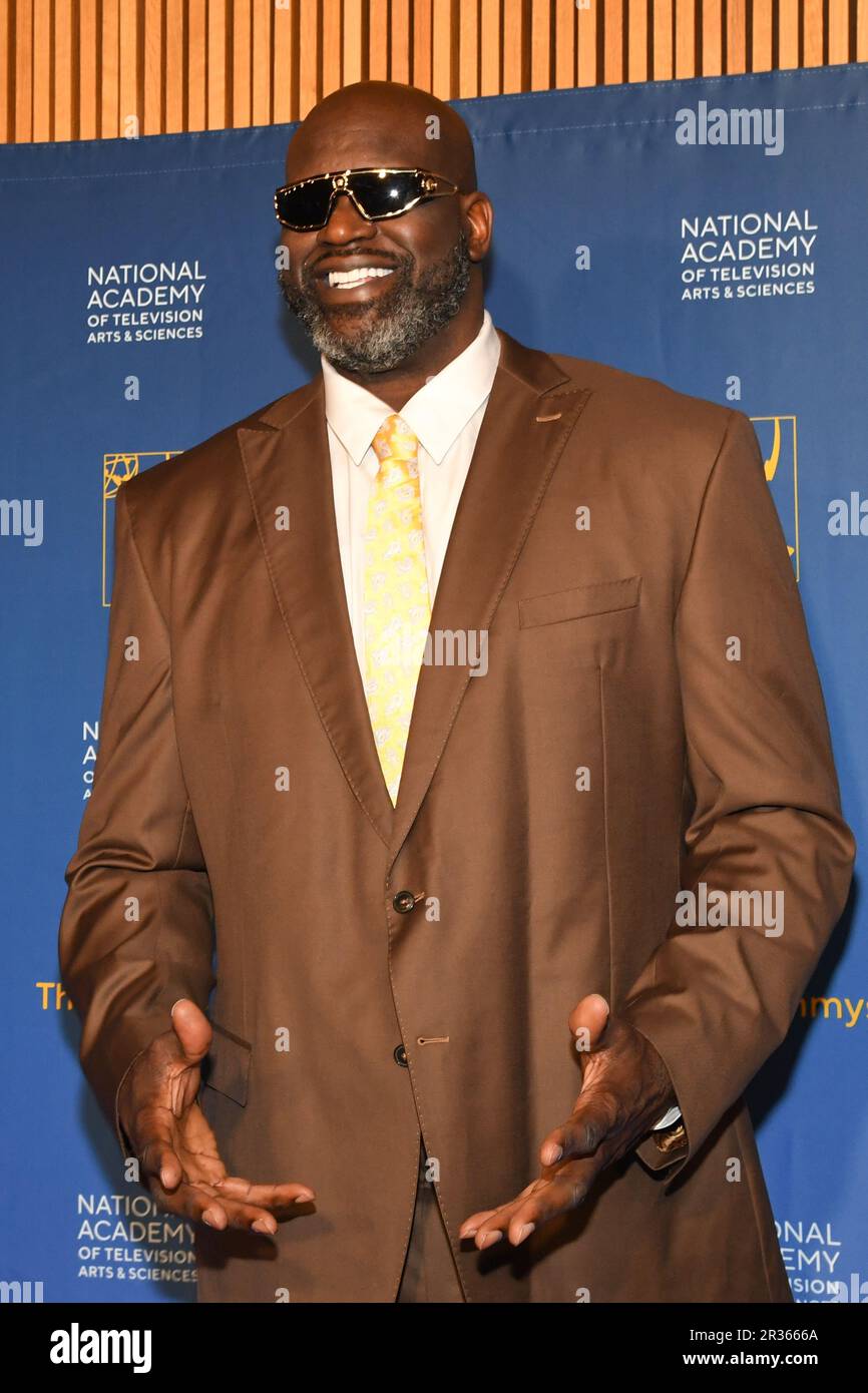 New York, USA. 22nd May, 2023. Shaquille O'Neal walking the red carpet ...