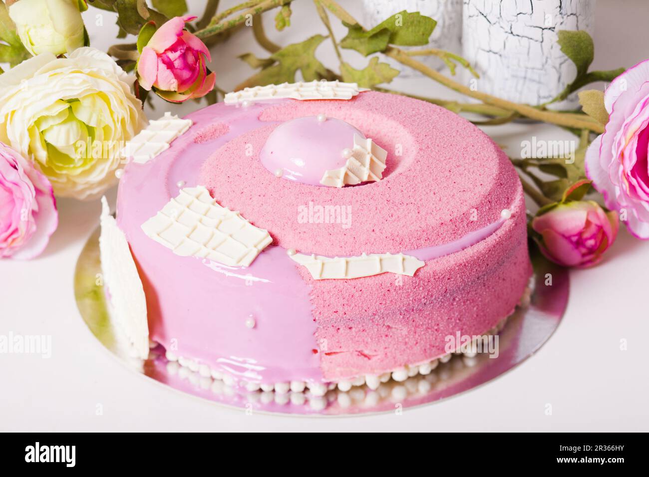 Delicious french cake Stock Photo - Alamy