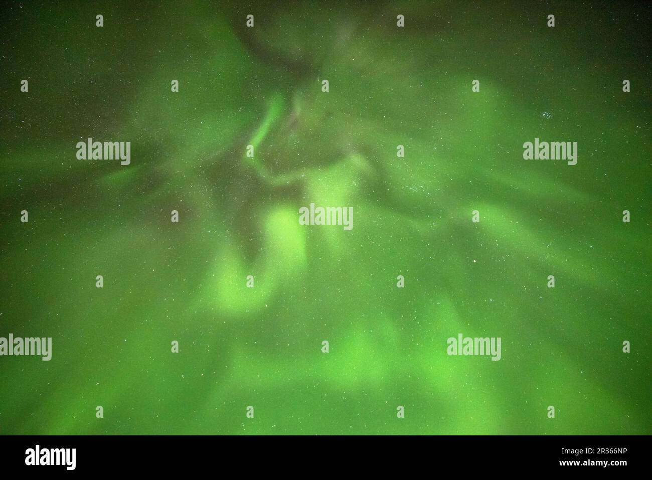 Northern lights display seen in northern Canada, Yukon Territory ...