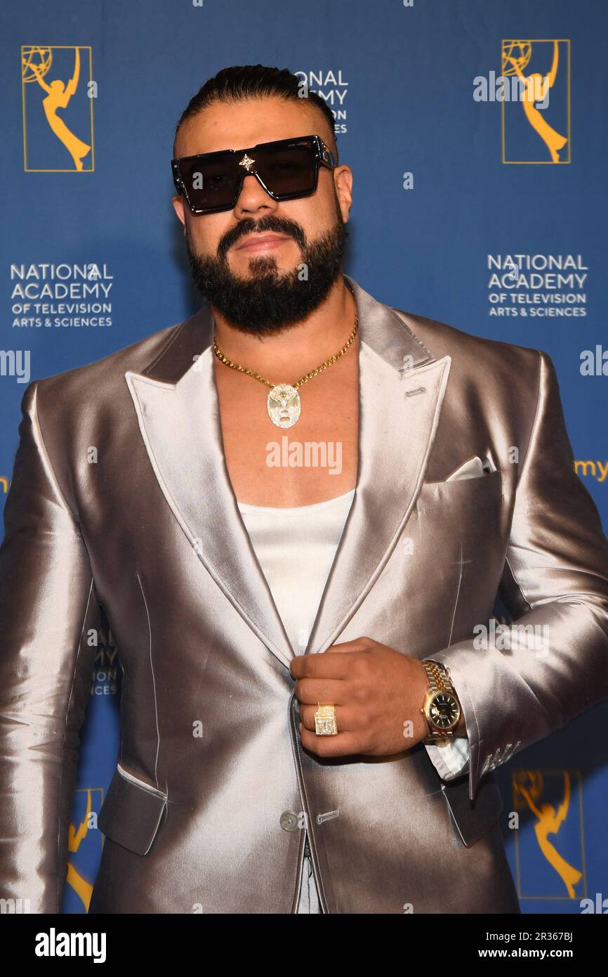 New York, USA. 22nd May, 2023. Manuel Alfonso Andrade Oropeza walking ...