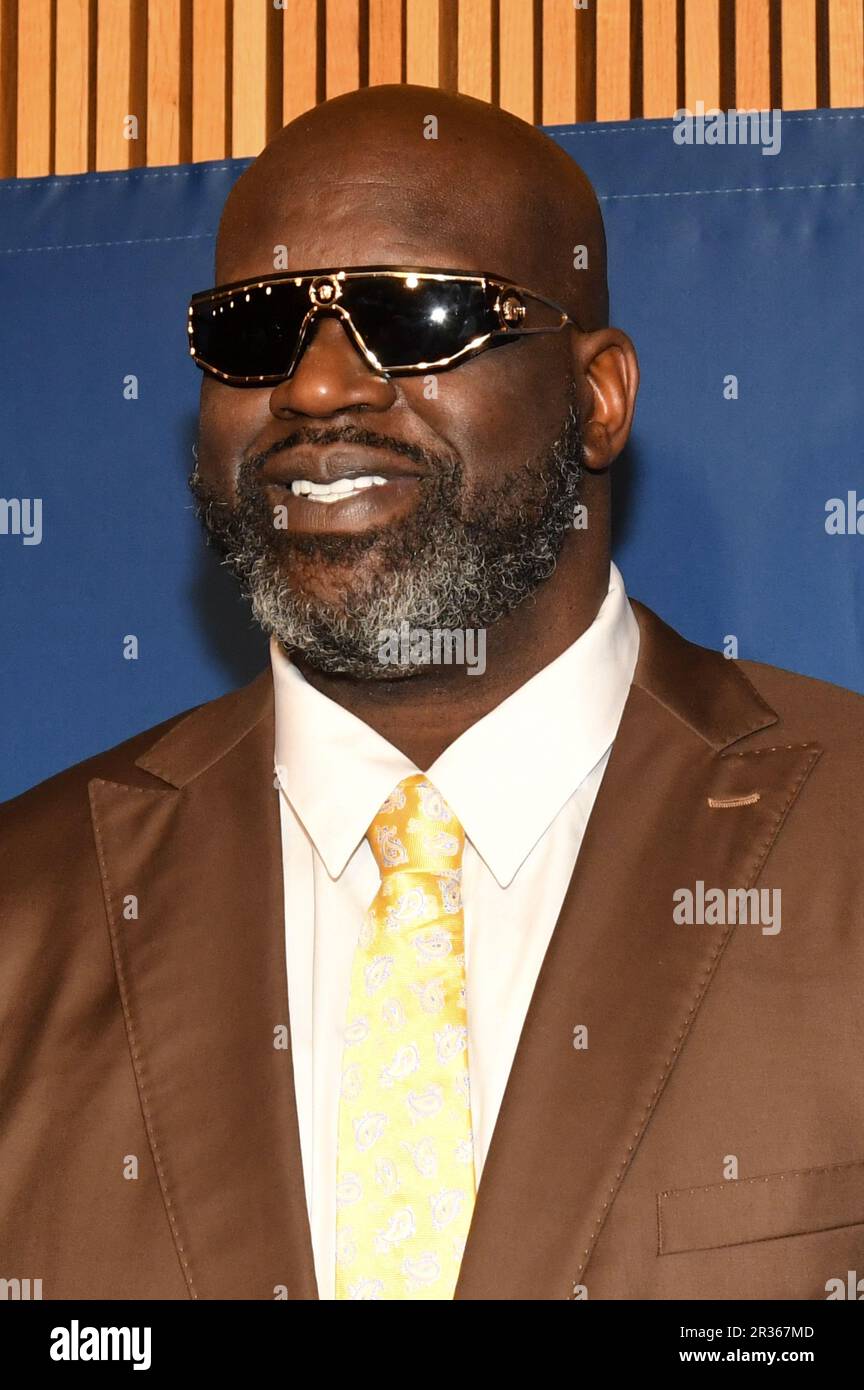New York, USA. 22nd May, 2023. Shaquille O'Neal walking the red carpet ...