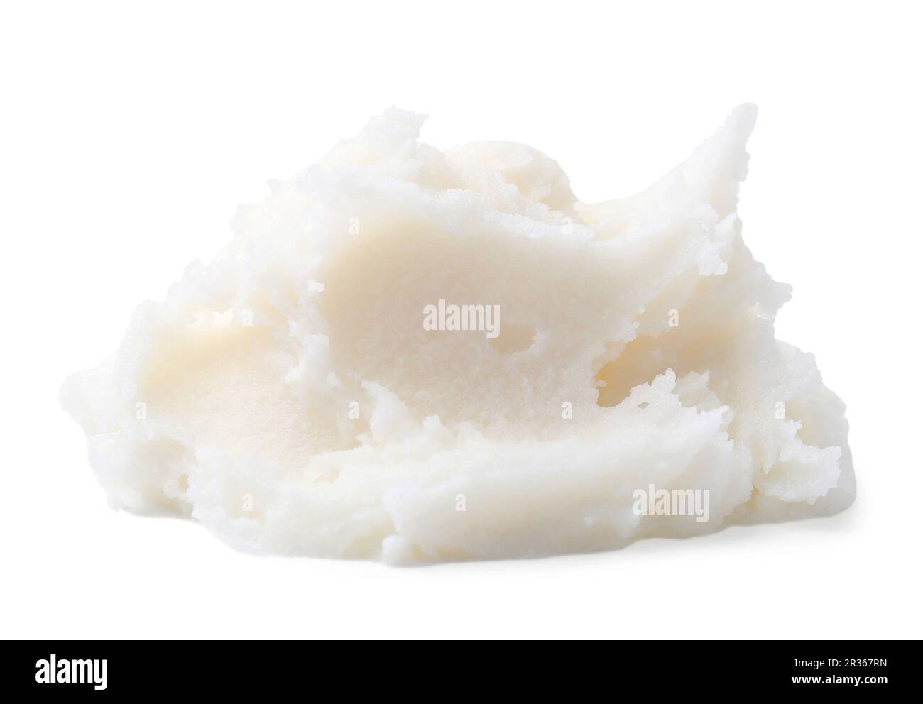Delicious natural pork lard isolated on white Stock Photo - Alamy