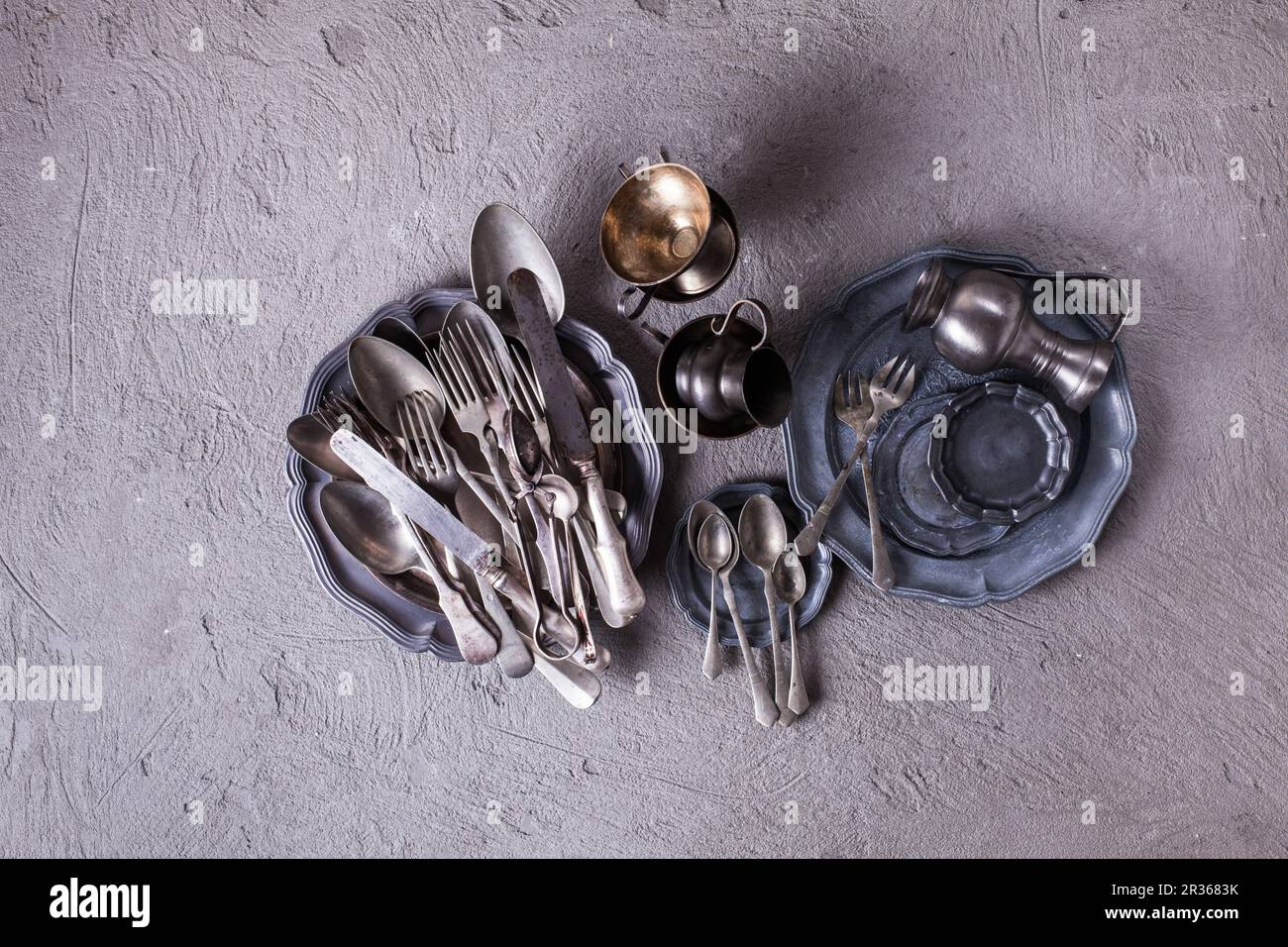Vintage utensils collection Stock Photo - Alamy