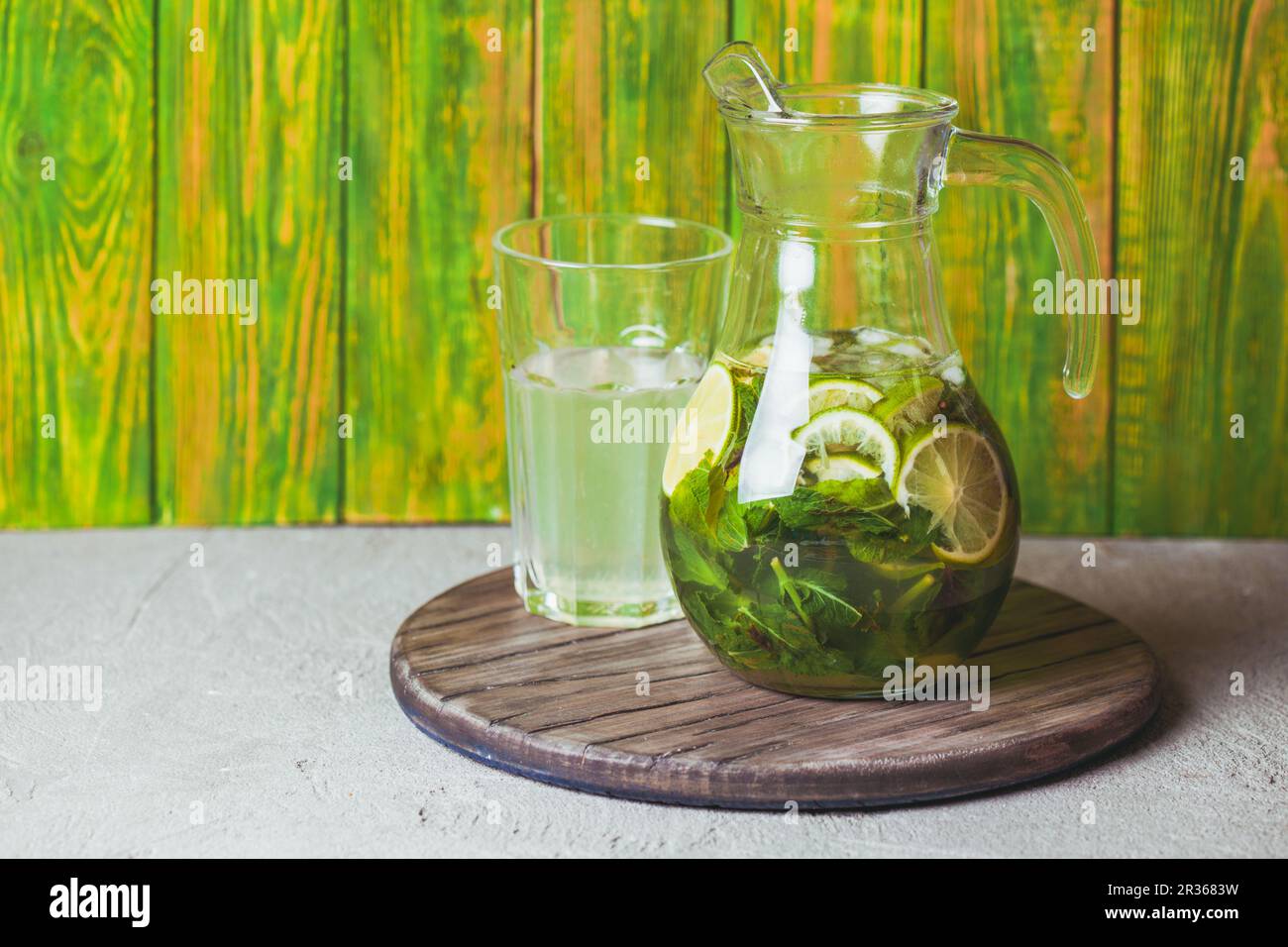 Refreshing fruit cocktail drink hi-res stock photography and images - Alamy