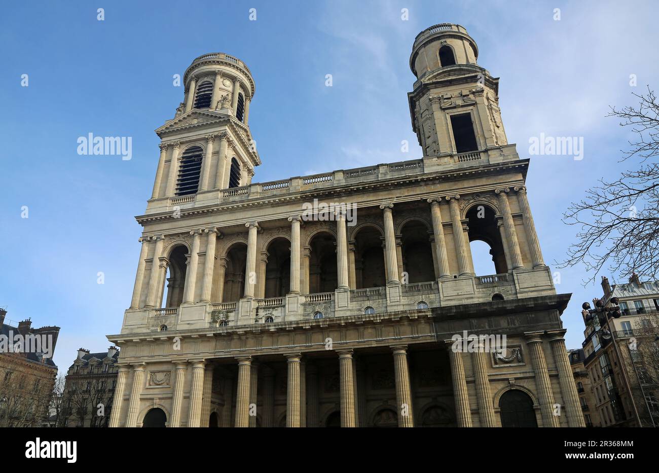 Church of Saint-Sulpice - Paris, France Stock Photo - Alamy