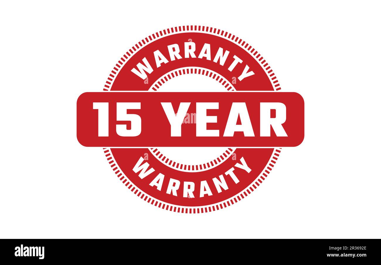 15 year warranty hi-res stock photography and images - Alamy